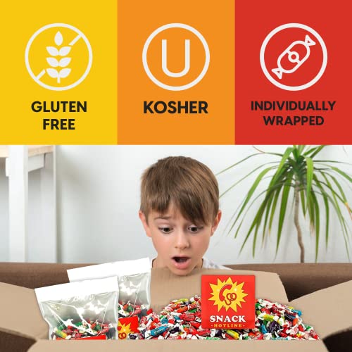 Tootsie Roll Frooties 3 Flavor Combo Summer Mix -1.75 LB Assortment of Mango-Watermelon-Strawberry Lemonade- Bulk Taffy Individually Wrapped Variety Pack - Packaged in a Secure Heat Sealed Bag - Snack Hotline