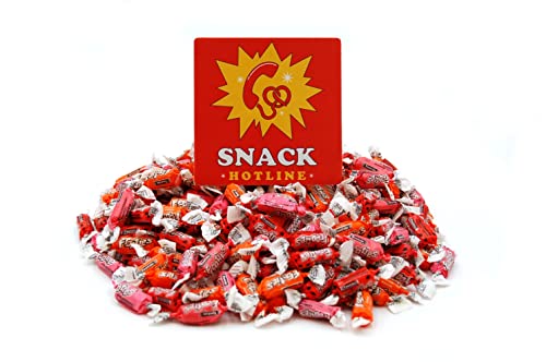 Tootsie Roll Frooties 3 Flavor Combo Summer Mix -1.75 LB Assortment of Mango-Watermelon-Strawberry Lemonade- Bulk Taffy Individually Wrapped Variety Pack - Packaged in a Secure Heat Sealed Bag - Snack Hotline