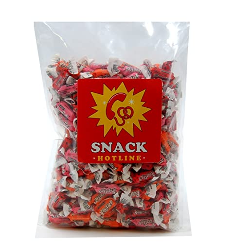 Tootsie Roll Frooties 3 Flavor Combo Summer Mix -1.75 LB Assortment of Mango-Watermelon-Strawberry Lemonade- Bulk Taffy Individually Wrapped Variety Pack - Packaged in a Secure Heat Sealed Bag - Snack Hotline