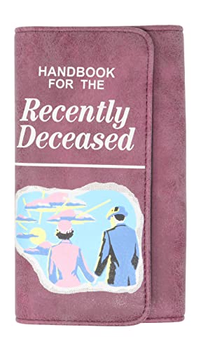 Bioworld Beetlejuice Handbook for the Recently Deceased Women's Wallet