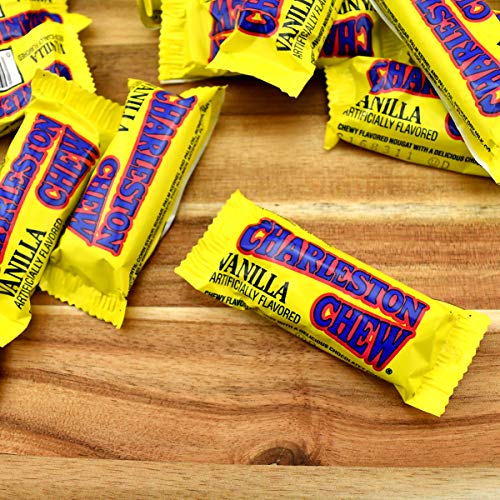 Tootsie Roll Charleston Chew Snack Bars in Easy Open Box, Multicolor, Classic Vanilla.38 Oz (96 Count)