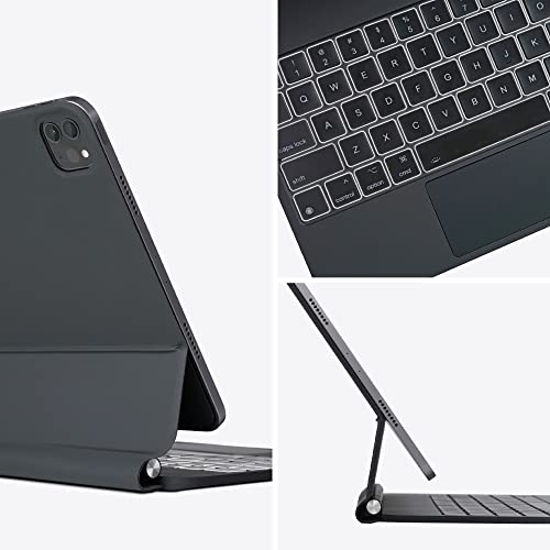 mobee Magic Keyboard Case for iPad Pro 12.9/13 inch & iPad Air 13, Magnetic Keyboard Case with Multi-Touch Trackpad, Backlit (Onyx, iPad Pro 13 inch M4 2024)