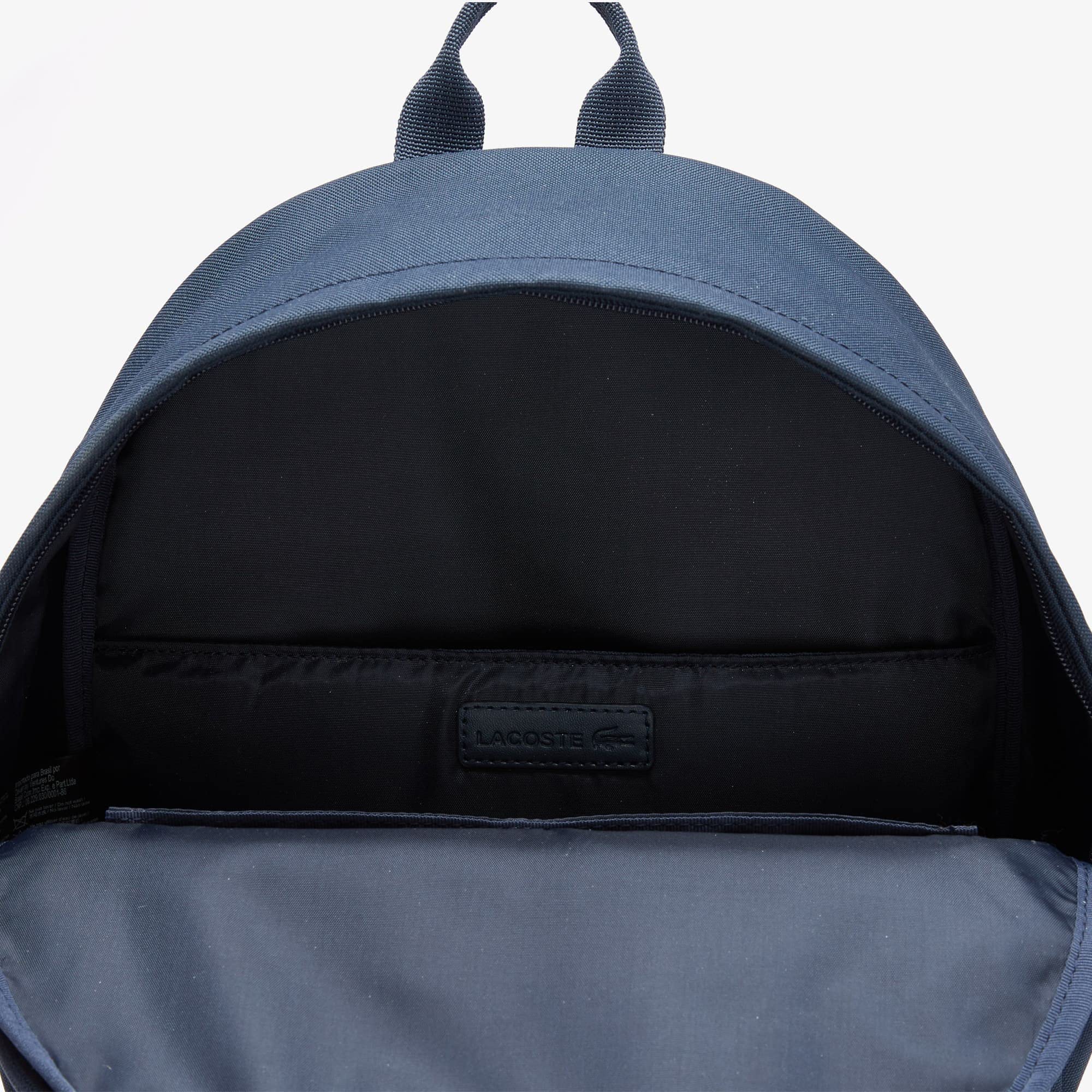 Lacoste Neocroc Canvas Backpack - Black -One Size