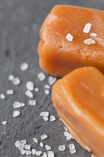 Tara's All Natural Handcrafted Gourmet Sea Salt Caramel: Small Batch, Kettle Cooked, Creamy & Individually Wrapped - 20 Ounce