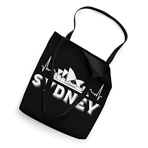Sydney Opera House Heartbeat Australia New South Wales Tote Bag