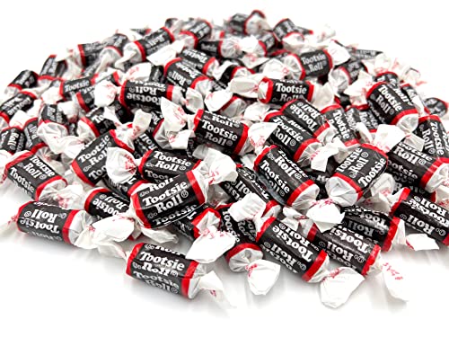 LaetaFood Tootsie Roll Midgees Cocoa Flavor Chewy Candy, Gluten-Free (1 Pound Pack)