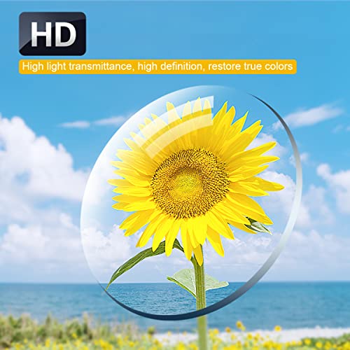 Photochromic Transition Nearsighted Distance Glasses For Men and Women Retro Myopia Glasses TR90 Lightweight Negative Power Shortsighted Eyeglasses Black Full Frame Eyewear Anit UV & Glare Sunglasses