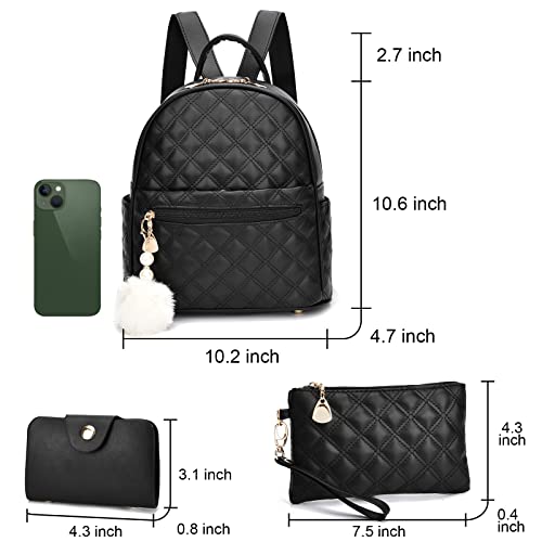 Mini Backpack Purse for Girls Teenage Cute Leather Backpacks Women Small Shoulder Bag