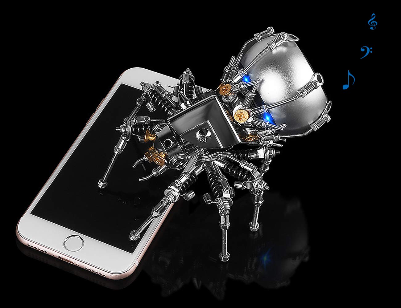SAVWAY Metal Puzzle 3D Spider Model Kits Metal Model for Adults and Kids to Build JS-001 3D Metal Puzzles
