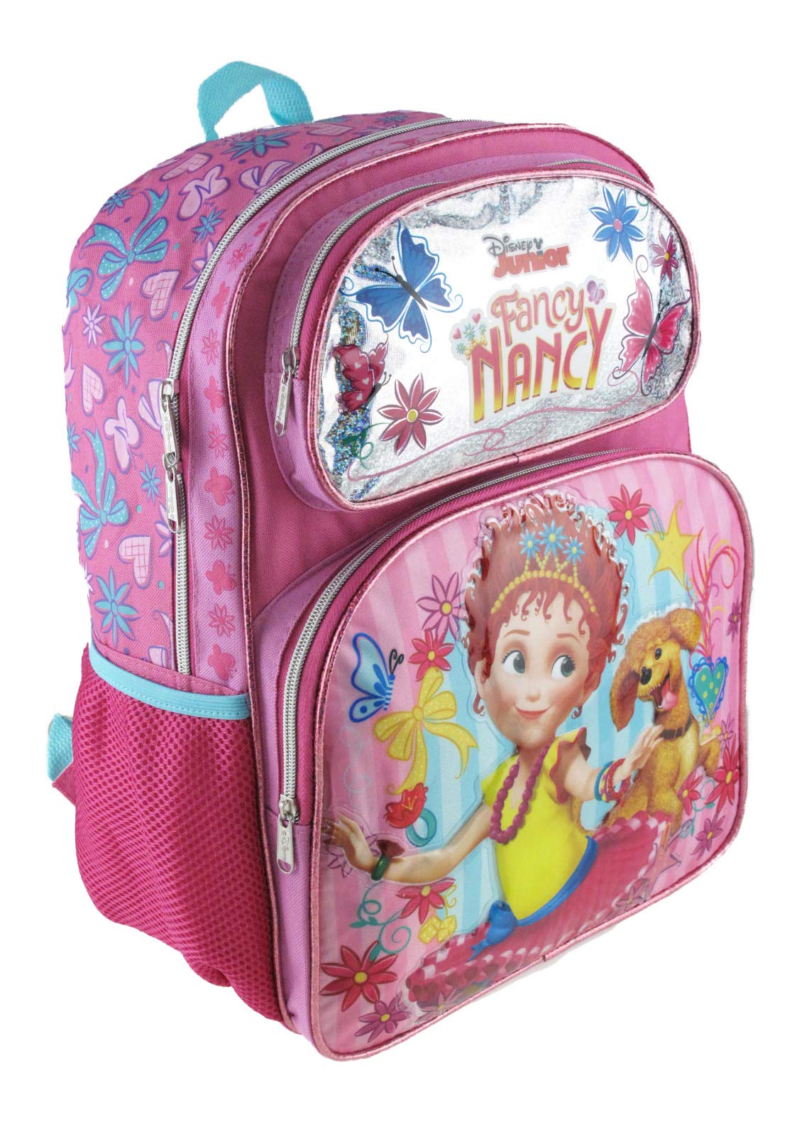 Fancy Nancy 'Pretty Butterfly' 16" Backpack and Matching Insulated Lunch Bag