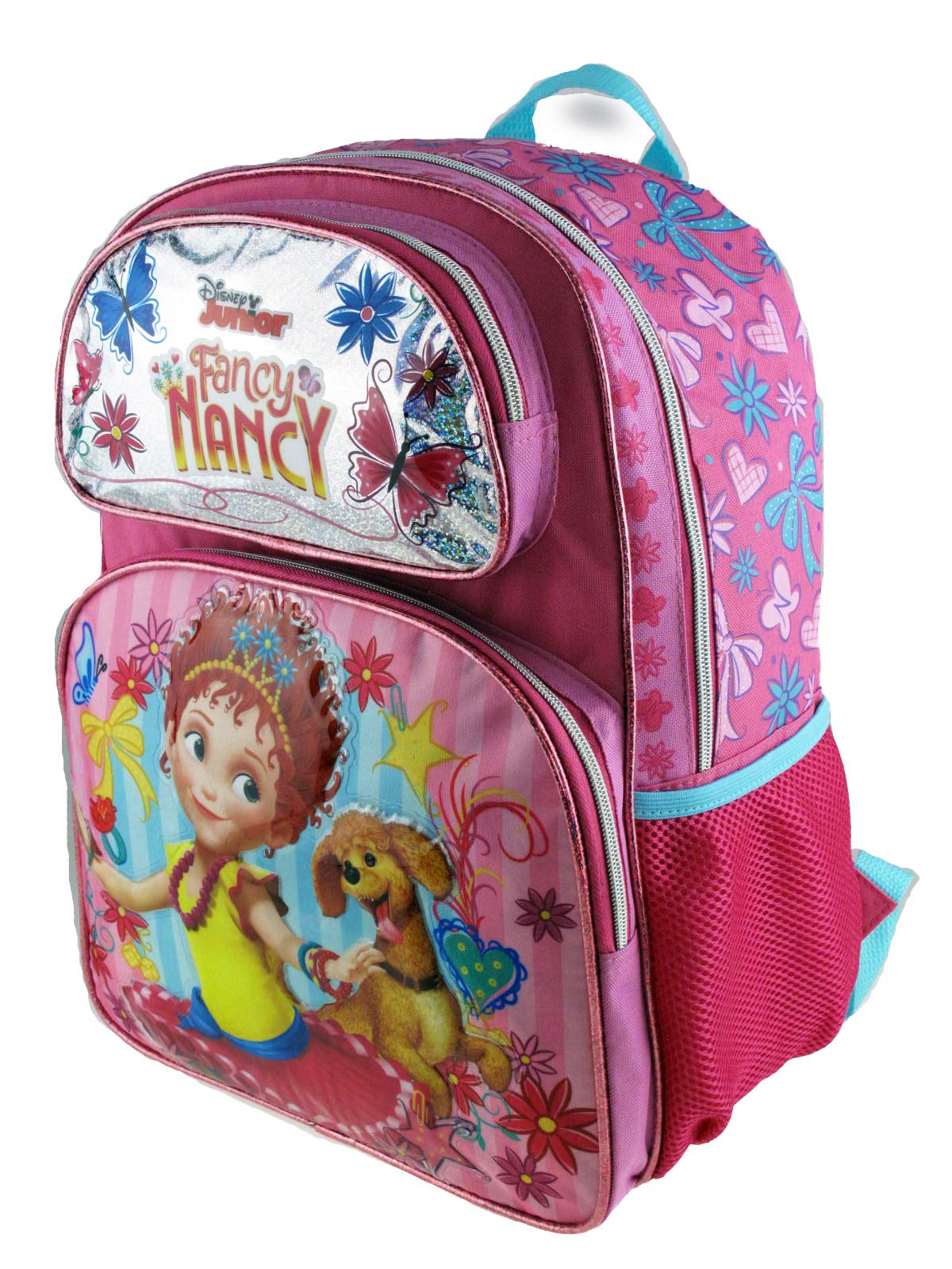 Fancy Nancy 'Pretty Butterfly' 16" Backpack and Matching Insulated Lunch Bag