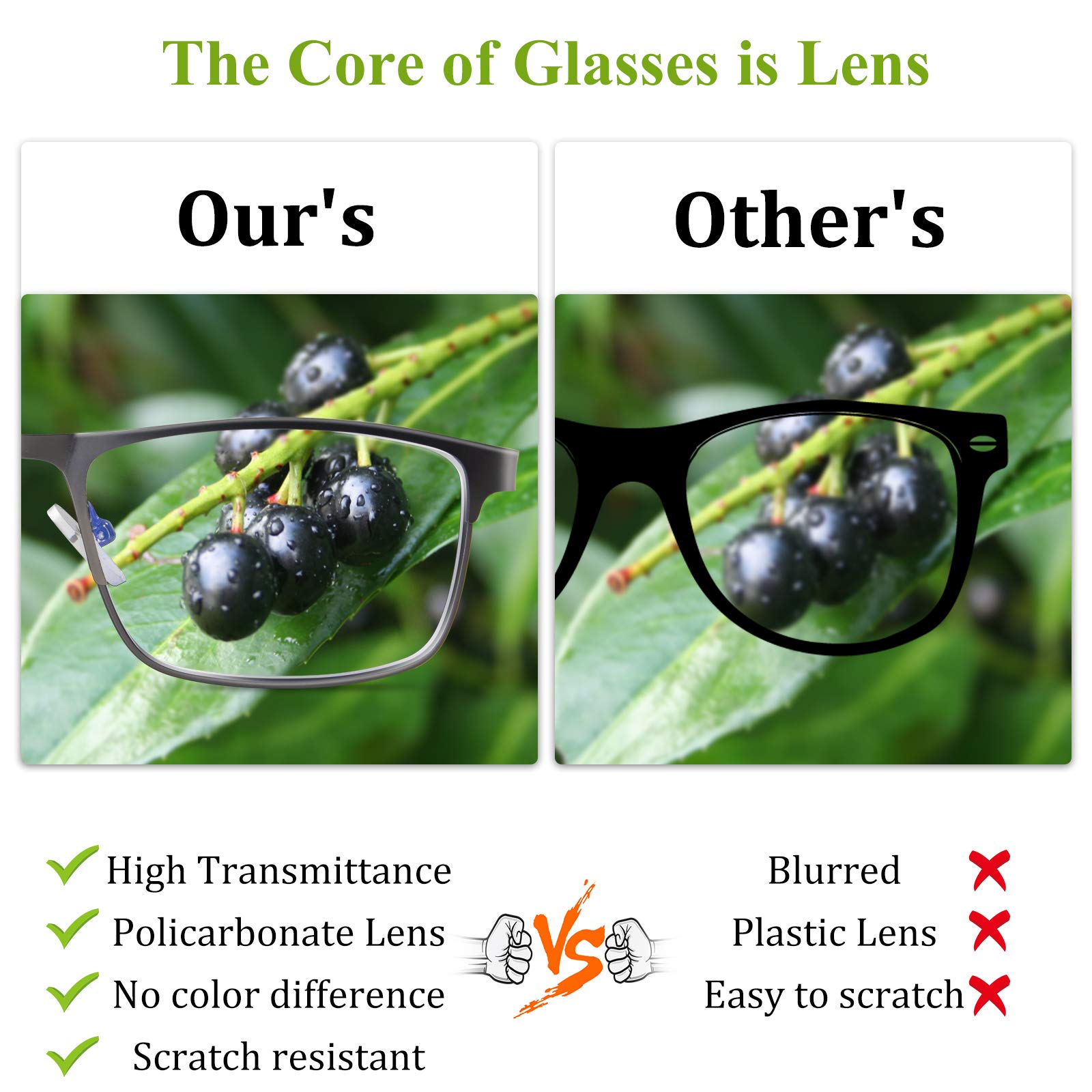 Lcbestbro 3 Pack Business Blue light Blocking Reading Glasses for Men, 2.0 Metal Readers