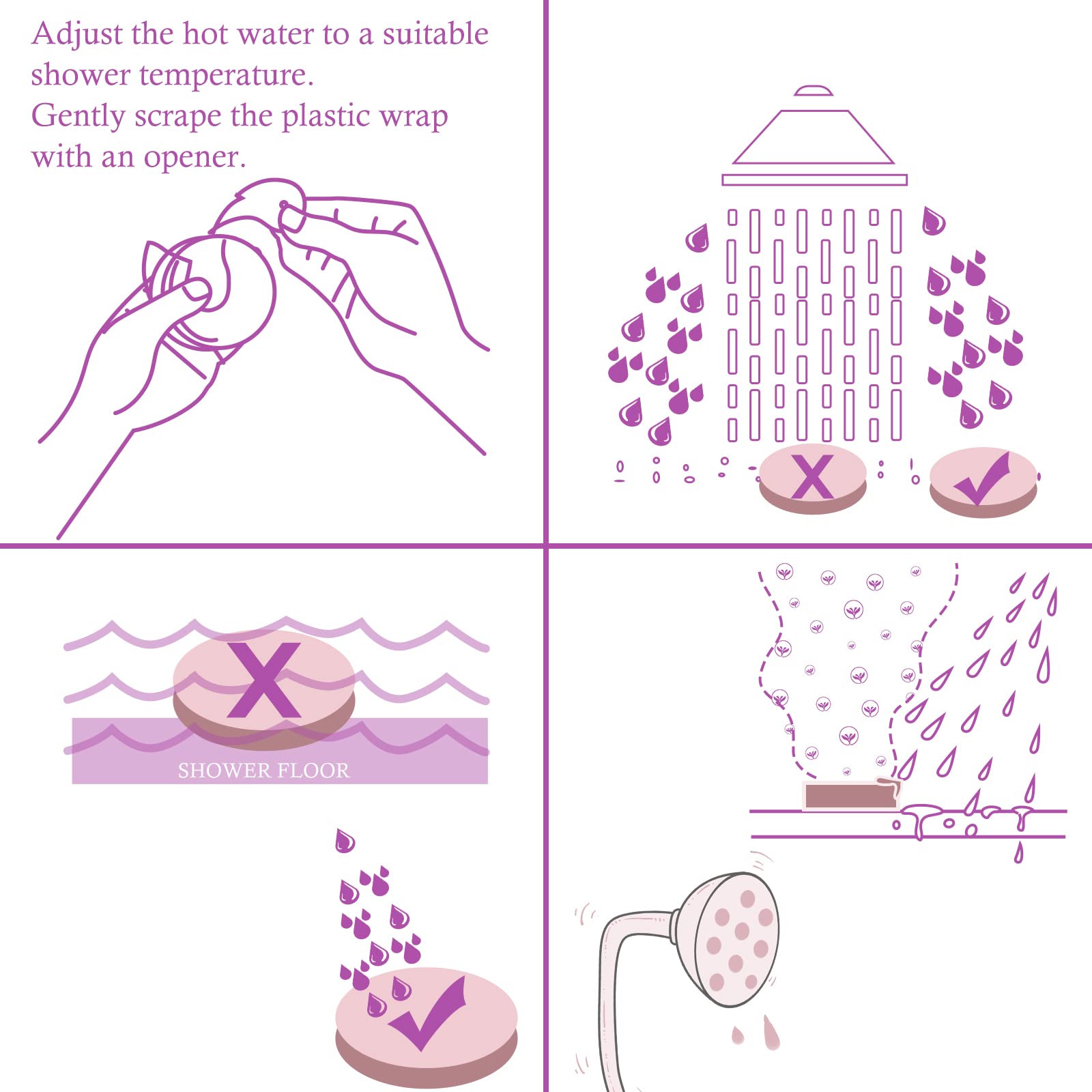Shower Steamers Aromatherapy - Shower Bath Bombs Variety Pack of 6 for Women or Men, Shower Tablets with Essential Oils for Self Care & Home SPA Relaxation, Birthday Valentines Gift