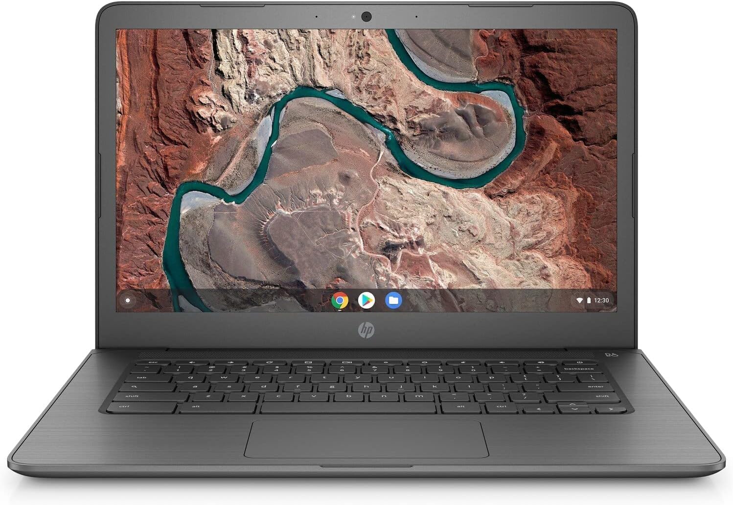 HP Newest 14inch Chromebook AMD Dual-Core A4-9120C Processor, 4GB DDR4 Memory, 32GB eMMC Storage, AMD Radeon R4 Graphics, Chrome OS-Gray(Renewed)
