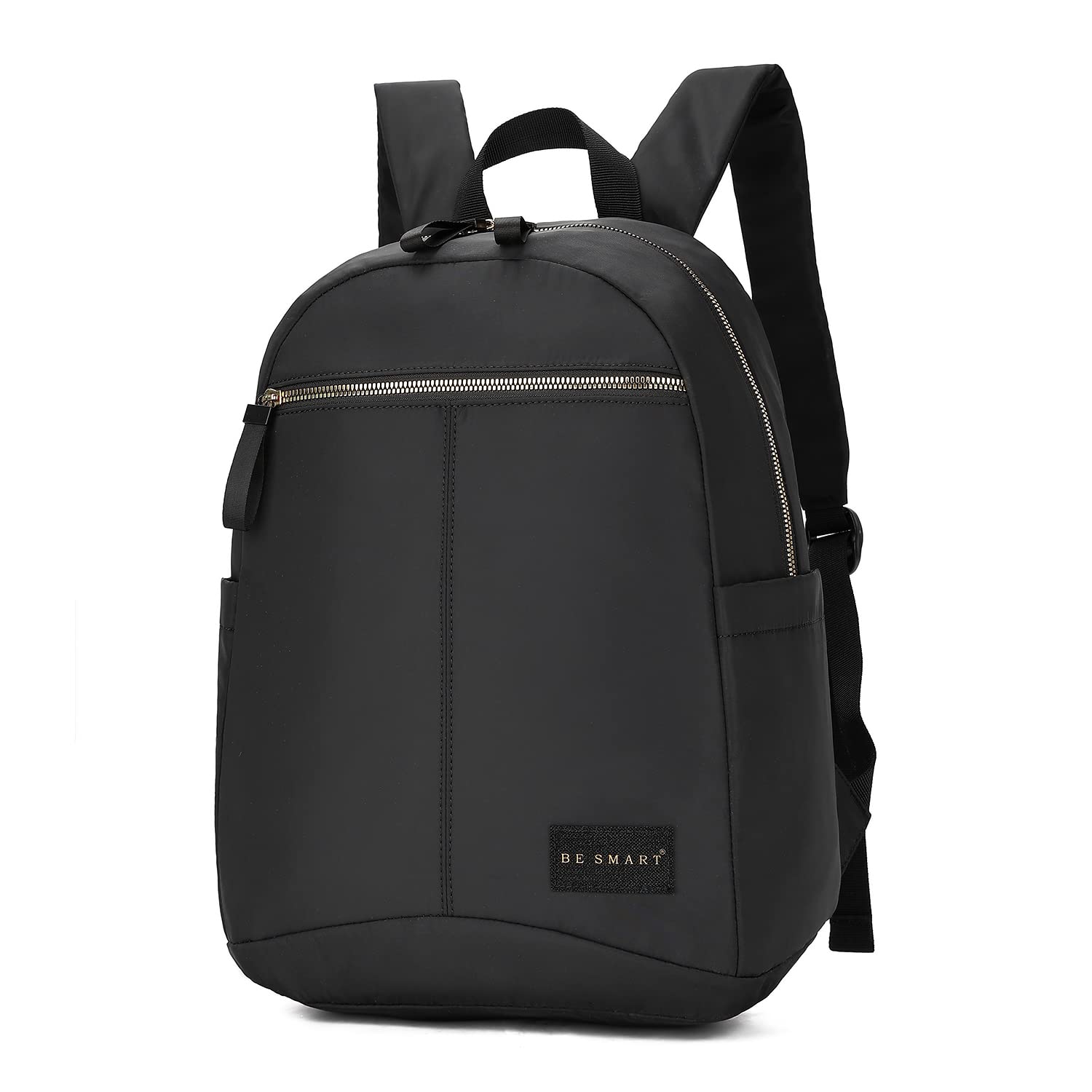BE SMART Classic Woman Casual Travel Backpack, Stylish Mummy Bag for diaper and baby stuff, Lightweight Business Work Bag for 13.5" Laptop, Suit for Girls,ladies,Student & Mother