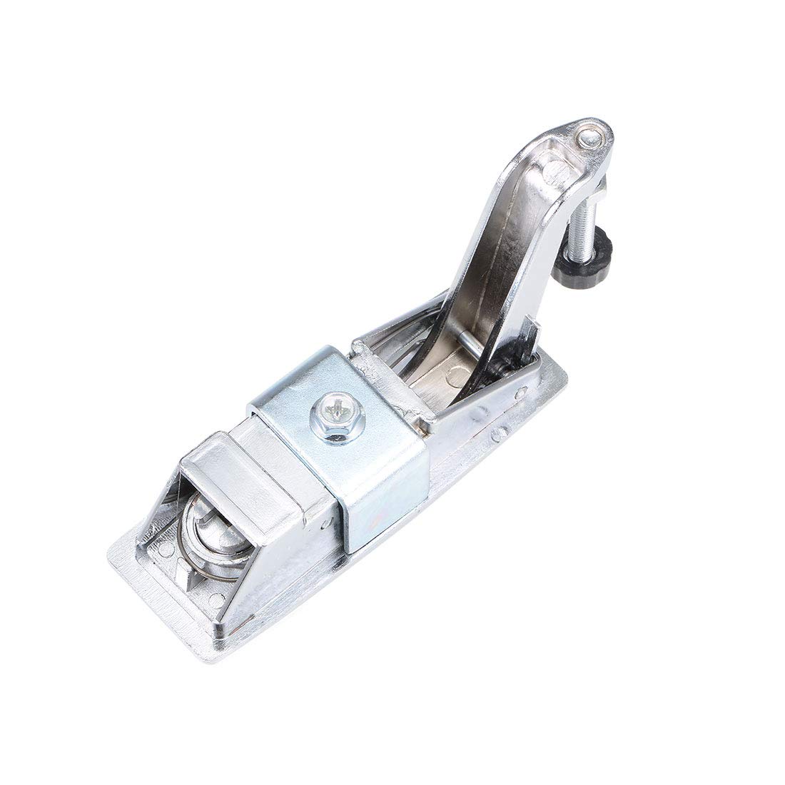 uxcell Electric Cabinet Panel Cam Lock Push Button Pop Up Door Lock W Key, Silver 606-1