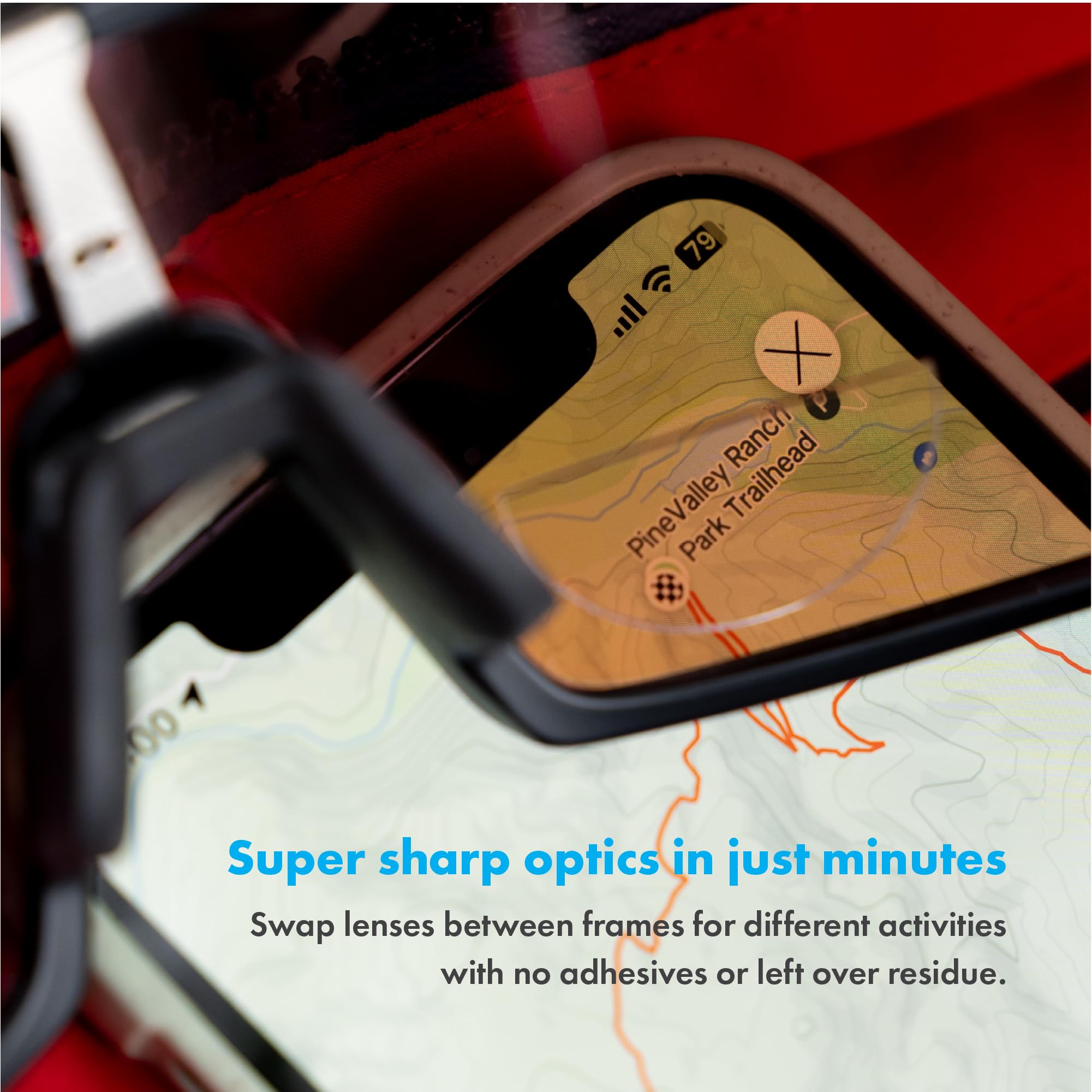 StickTite Lenses Small 28mm (Single Pack) β Stick-on bifocal lenses - Instantly convert sunglasses into magnified, bifocals. Reusable lenses (1 pair) 1.75 diopter