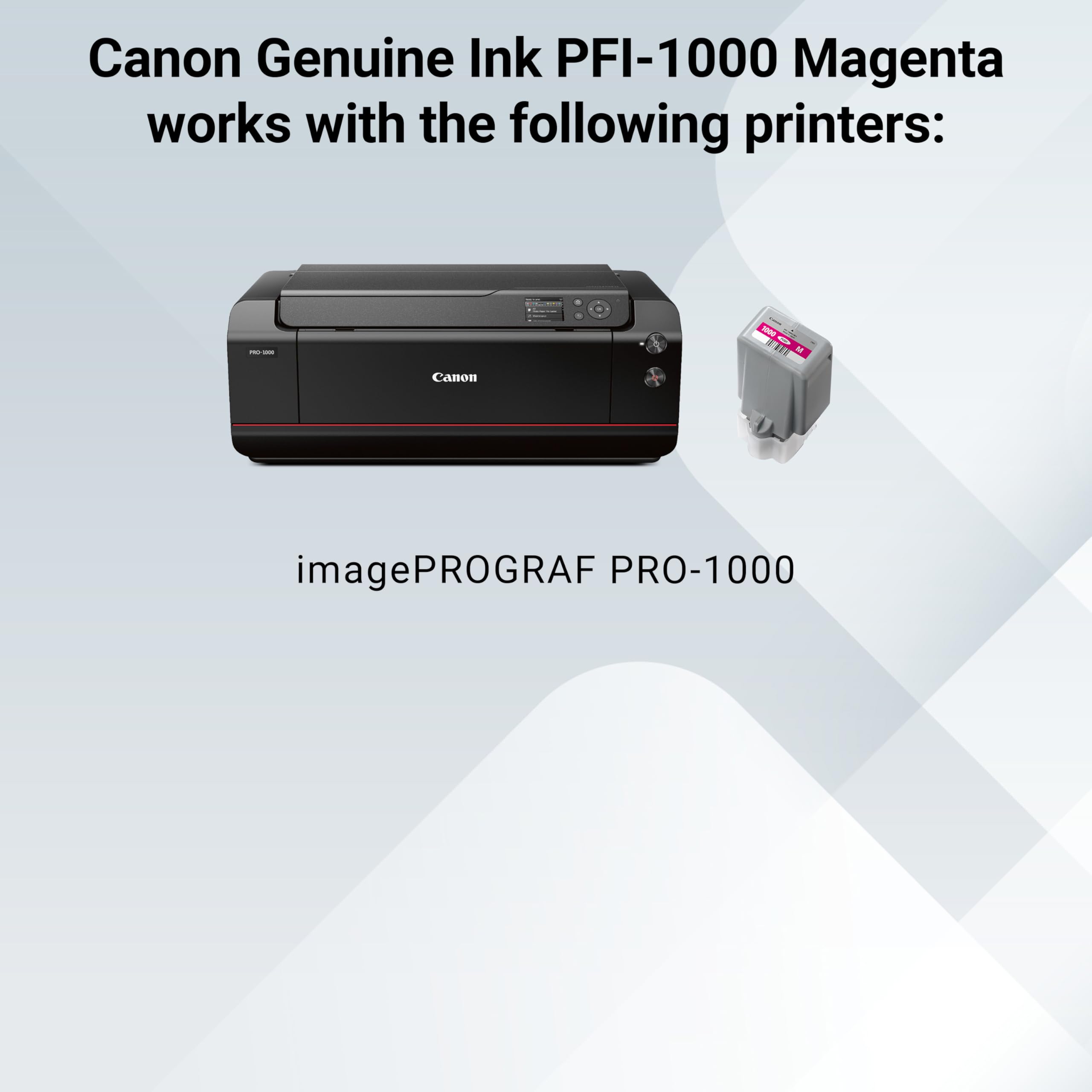 CanonInk Lucia PRO PFI-1000 Magenta Individual Ink Tank
