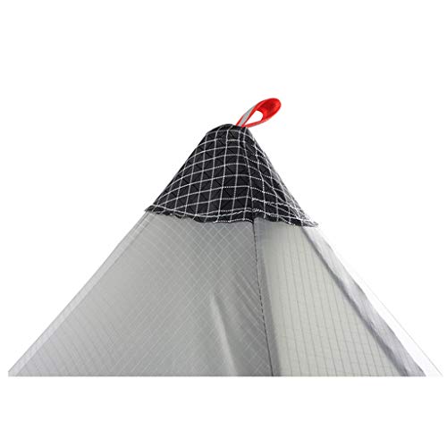 AyfeS Tent for Camping Automatic Pop Up Camping Tent 4 Person with 2 Door&2 Mesh Windows Waterproof Instant Tent for Family Hiking Large Space for Picnic Outdoors (Grey)