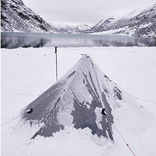 AyfeS Tent for Camping Automatic Pop Up Camping Tent 4 Person with 2 Door&2 Mesh Windows Waterproof Instant Tent for Family Hiking Large Space for Picnic Outdoors (Grey)