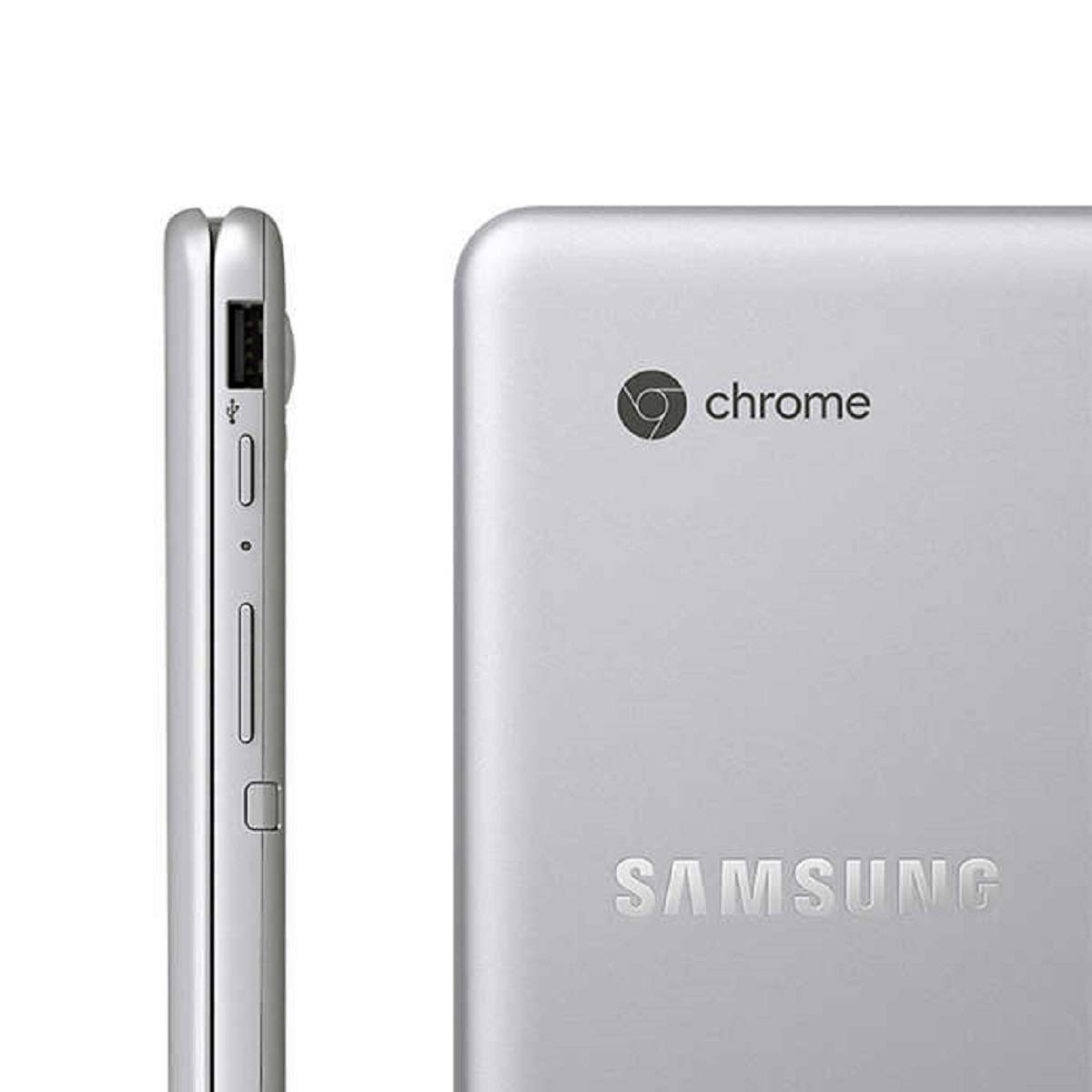 Samsung Electronics Chromebook 4 (2021 Model Without SD Slot) 11.6" Intel UHD Graphics 600, Intel Celeron Processor N4020, 4GB, 32GB, Wi-Fi - Platinum Titan (XE310XBA-KC1US) (Renewed)