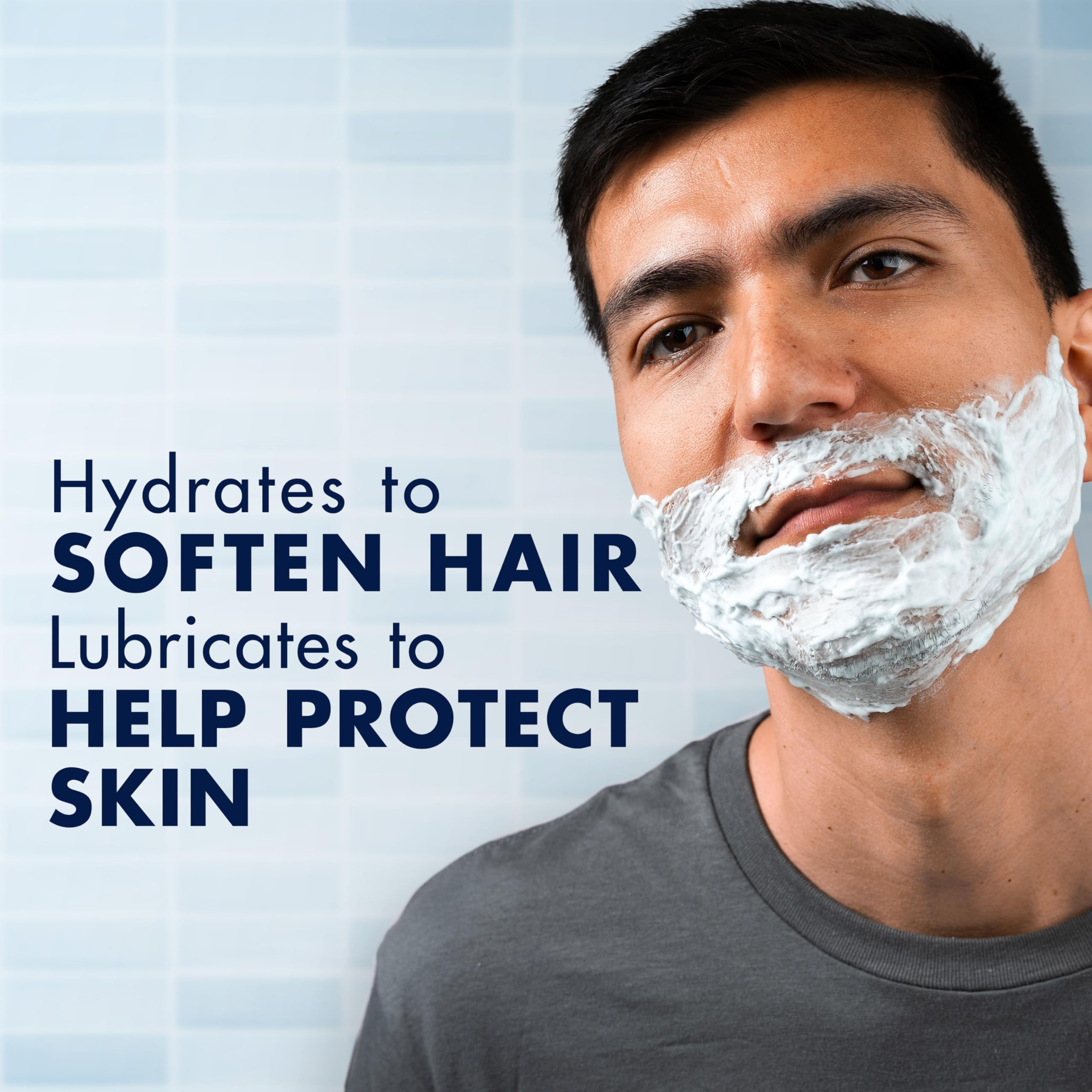 Gillette Series 3X Sensitive Shave Gel, 6 Count, 7oz Each, Hydrates, Protects and Soothes Sensitive Skin, 7 Ounce (Pack of 6)