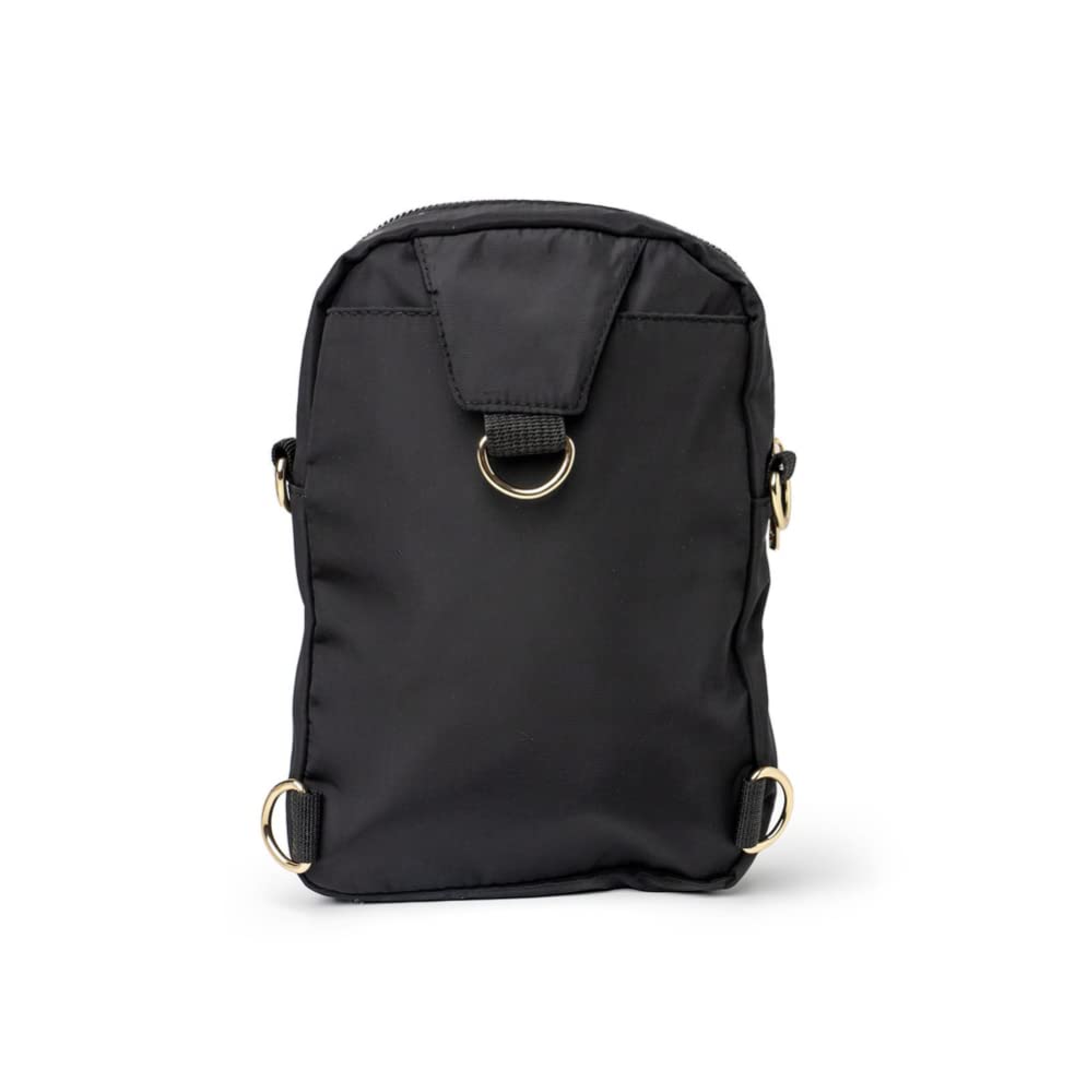KEDZIE Roundtrip Convertible Sling & Crossbody Bag Cell Phone Purse for Women with Adjustable Strap - Black