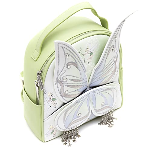 Danielle Nicole X Disney Tinker Bell Keyhole Pixie Dust Crossbody Bag - Fashion Cosplay Disneybound Cute Crossbody Bags, Multicolor