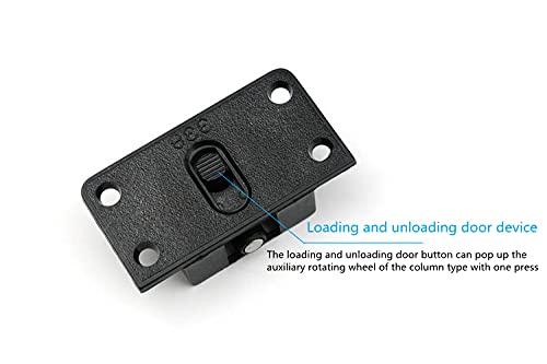aomxay Sliding Cabinet Door Hardware, zinc Alloy Material, Suitable for Wardrobe Doors, Wardrobe Doors, Sliding Doors, Hardware Pulleys, Silent Pulleys, Wardrobe Door Sliding Plates,…