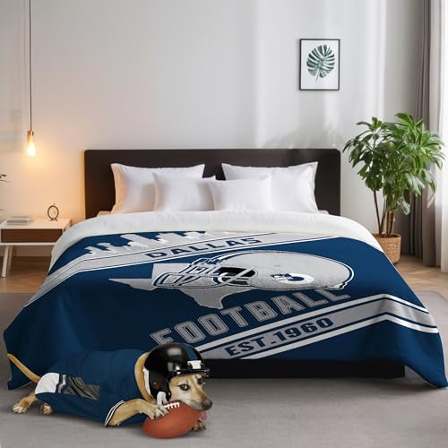 Nmdswov 60" X 50" Throw Blanket - Ideal Gift for Fans - Lightweight and Warm Sofa, Bed, Couch, or Chair Blanket for Men Women Youth