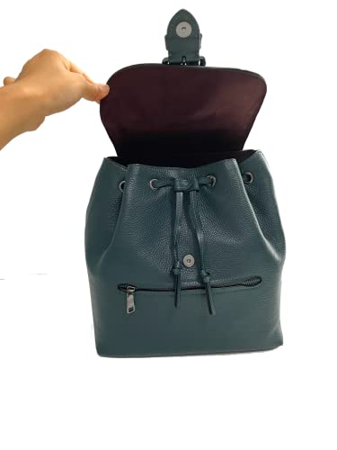 COACH Womens Kleo Backpack (QB/Forest) Medium