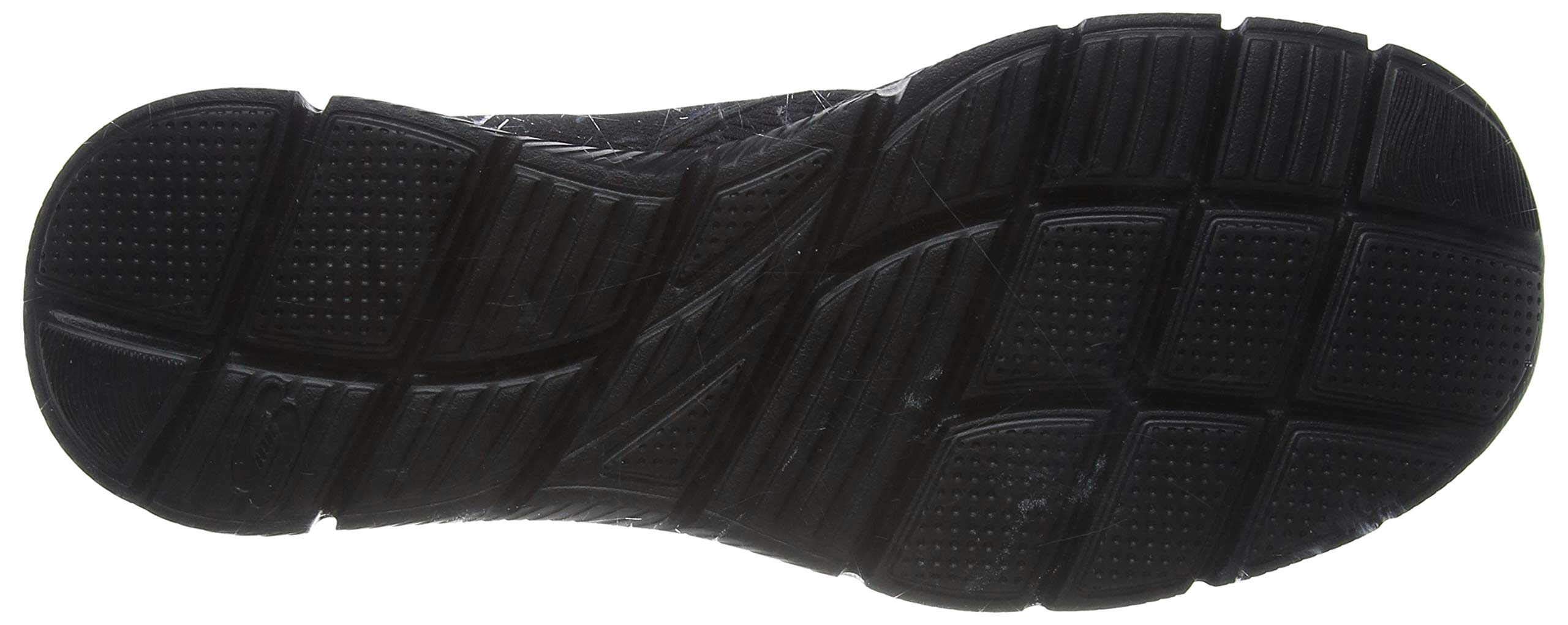 Skechers mens Equalizer Double Play Slip On Loafer, Black, 11.5 Wide US