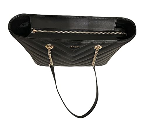 DKNY Veronica Medium Tote Black/Gold One Size