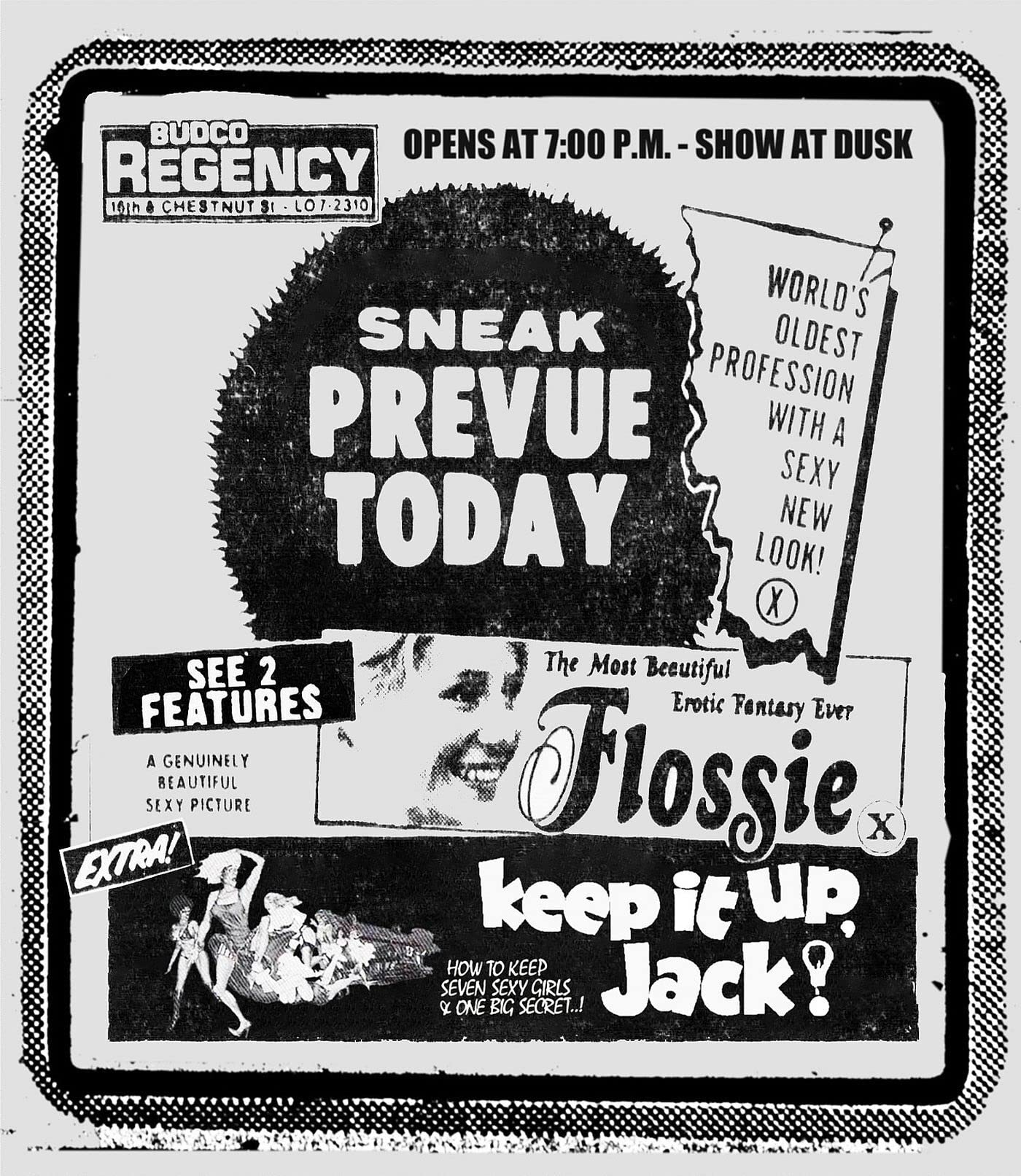 Flossie + Keep It Up Jack (Drive-in Double Feature #15) [Blu-ray]