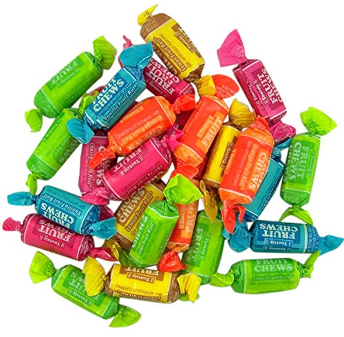 Tootsie Fruit Chews Assorted Fruit Rolls, 5.8 oz, Pack of 3