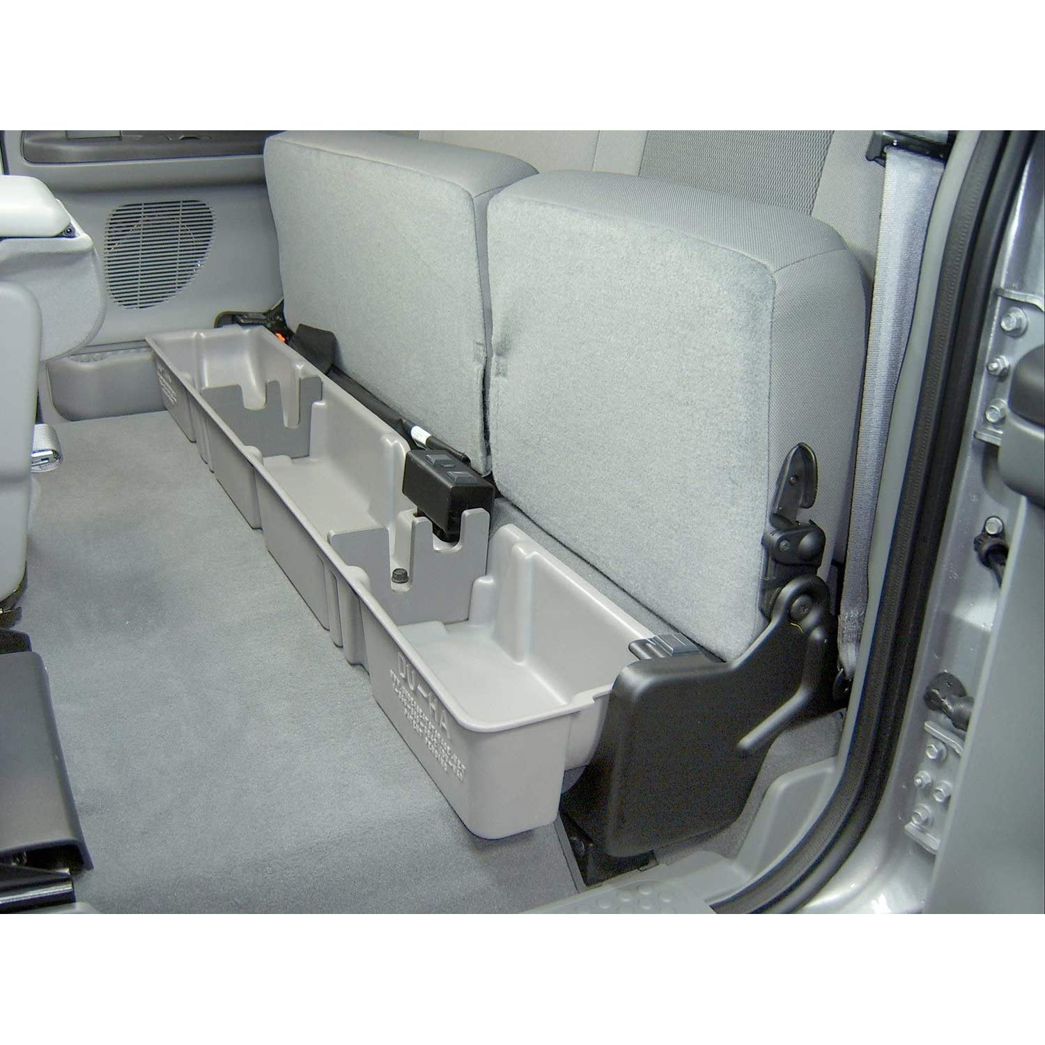 DU-HA Under Seat Storage Fits 00-16 Ford F-250 thru F-550 Supercab, Black, Part #20031