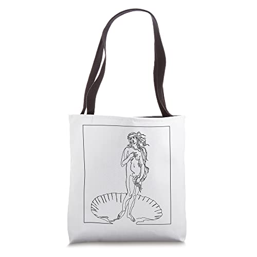 Aphrodite Venus Minimalist Aesthetic Line Art Artsy Tote Bag