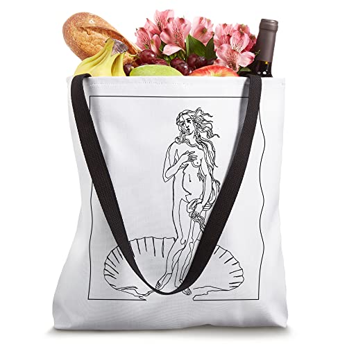 Aphrodite Venus Minimalist Aesthetic Line Art Artsy Tote Bag