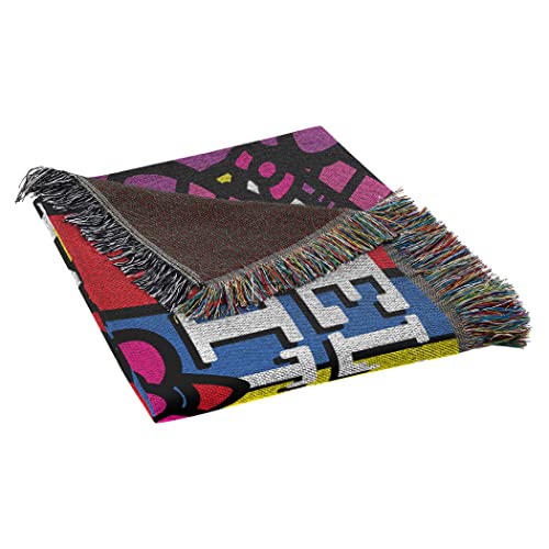 Northwest Woven Tapestry Throw Blanket, 48" x 60", Hello Kitty Cute Game