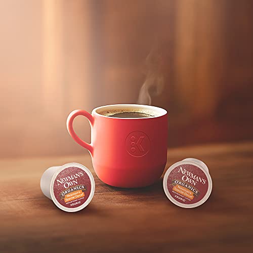 Newman's Own Organics Special Blend Decaf, Single-Serve Keurig K-Cup Pods, Medium Roast Coffee, 72 Count