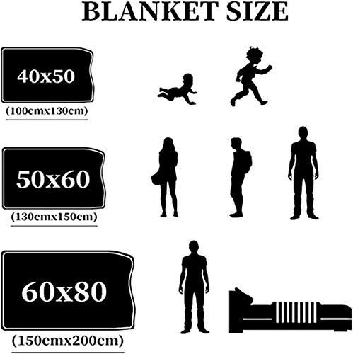 FEILUOKE Viking Tree of Life Blanket Super Soft and Comfortable Warm Flannel Throw Blanket Sofa Bedroom Bed Blanket Adult Children 80x60 Inches