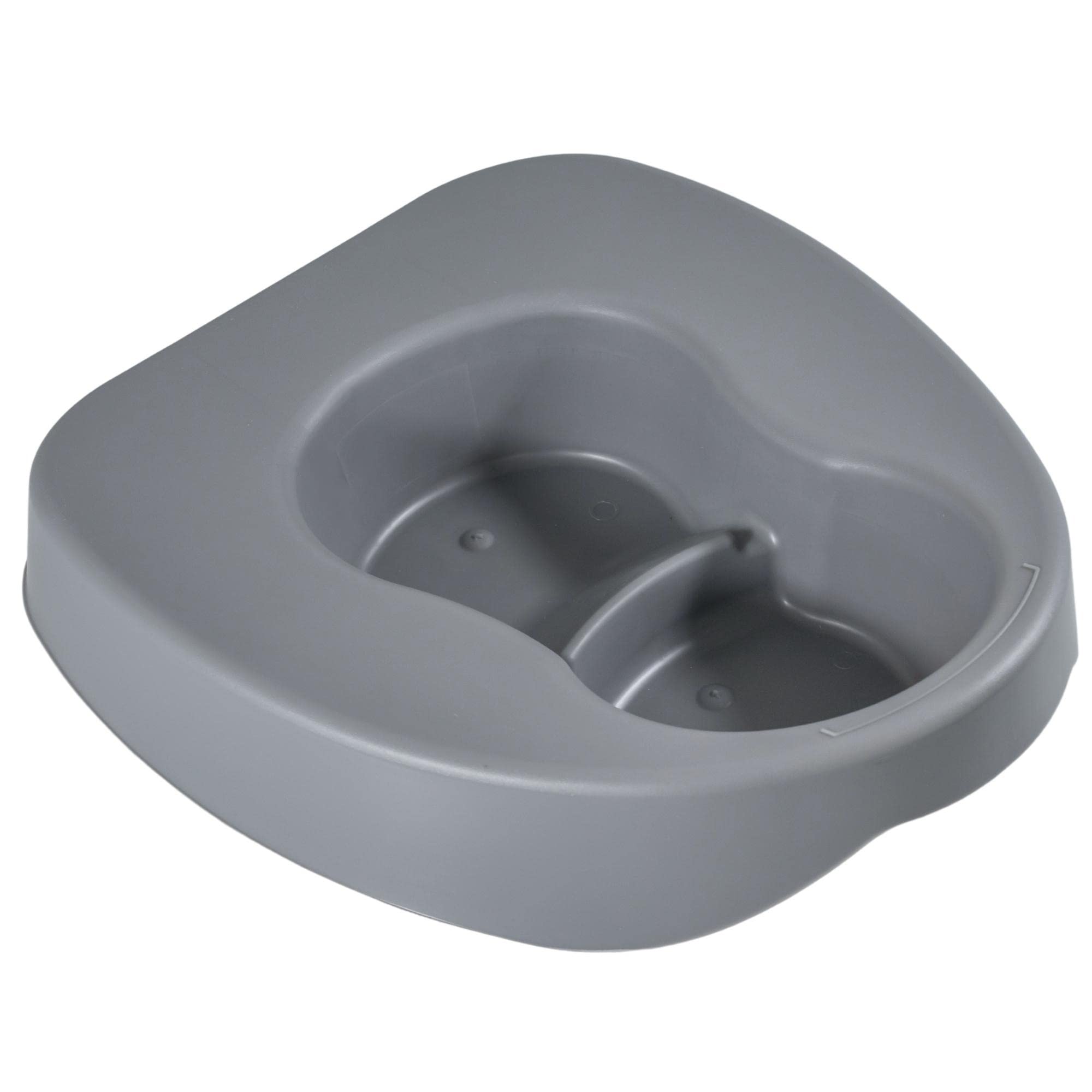 Heavy Duty Large Bariatric Bedpan – Wide Smooth Portable Contoured Stackable Bed Pan – - for Bed-Bound/Bedridden Patient. for Women and Men -15 Inches Long by 13 Inches Wide - Weight Capacity 450 lb
