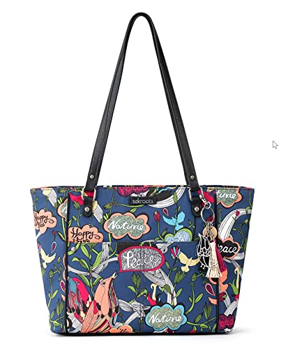 Sakroots Artist Circle Medium Tote River Peace
