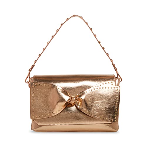 Betsey Johnson Womens Bloomin' Betsey Johnson Bloomin Bows Satchel, Gold, One Size US