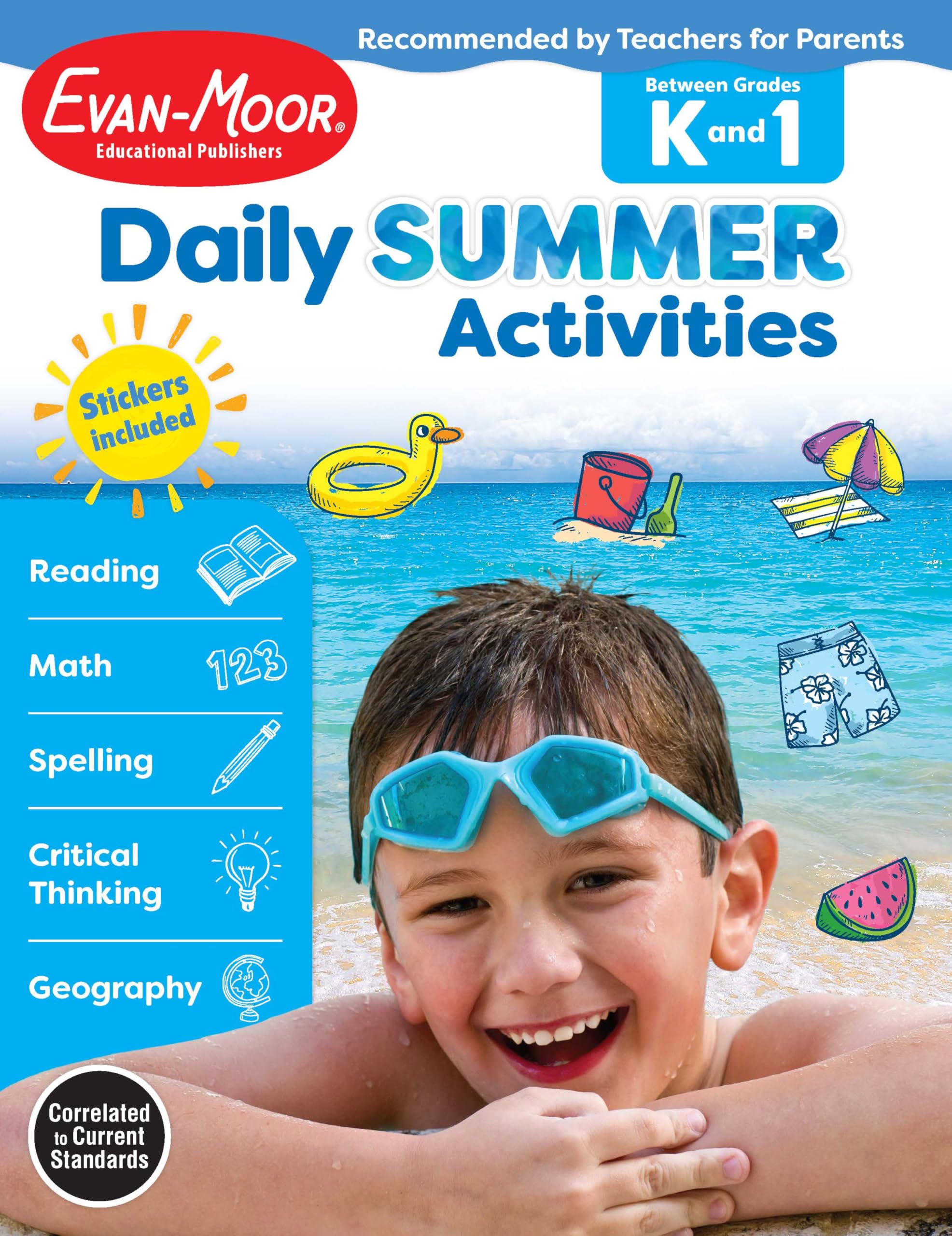 Evan-Moor Daily Summer Activities, Grade K-1