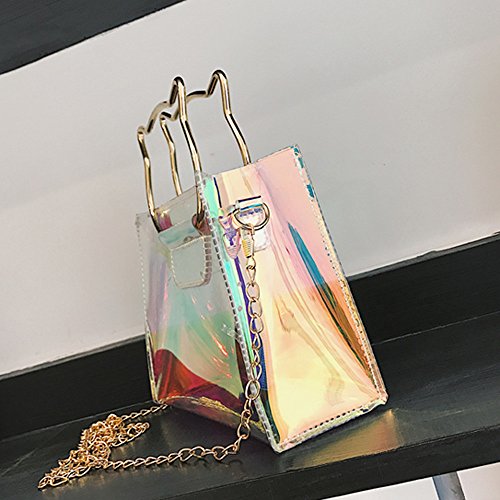 Flap Cat Handbag Chain Shoulder Women Bag Bag Lnclined Mini Shoulder Bag Clear Shoulder Bag