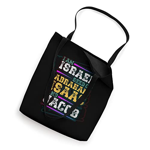 I am Israel Seed Of Abraham Isaac and Jacob Hebrew Israelite Tote Bag