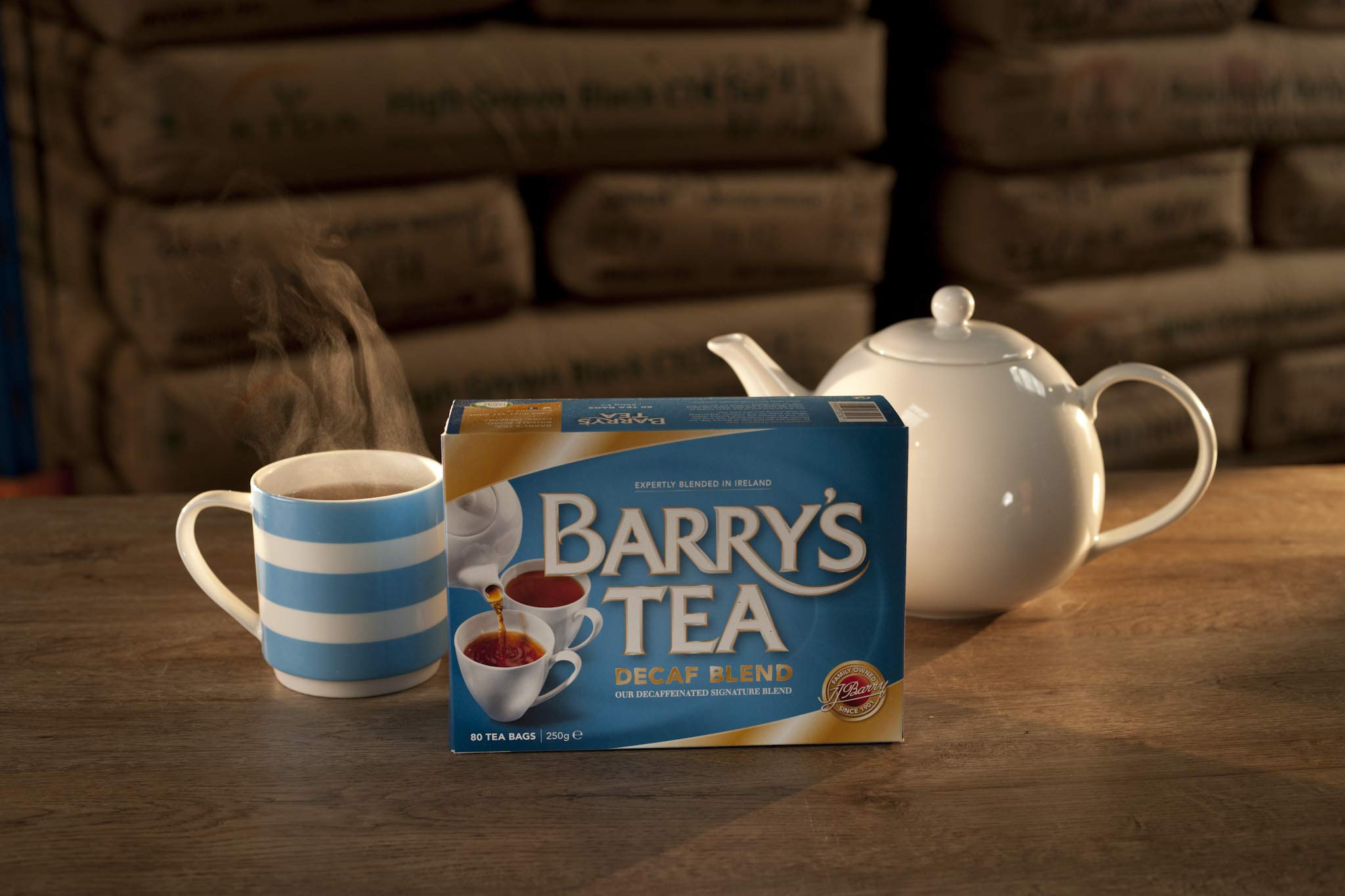 Barry's Tea Bags, Decaffeinated, 80 Count