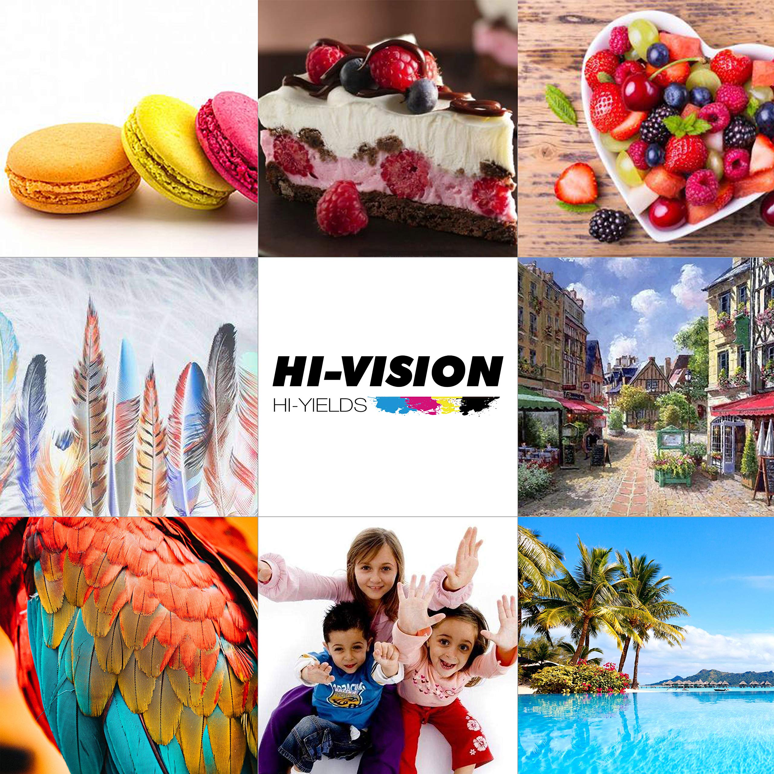 HI-Vision Compatible CLI-42 CLI42 16 pcs Set Ink Tank Replacement for Professional Inkjet PIXMA PRO-100 Black Cyan Yellow Magenta Photo Cyan Photo Magenta Gray Light Gray 6384B007 Multi Colors