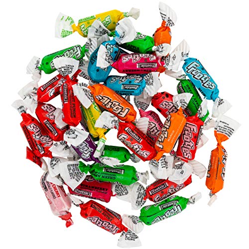 Tootsie Frooties Taffies - All 10 Fruit Flavors Variety Mix By Snackadilly - Value Size! 3 Pound Bag
